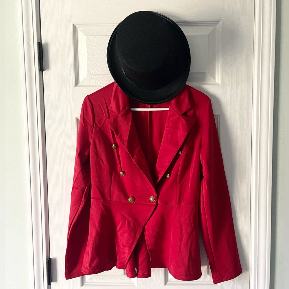 Circus Conductor Ringmaster Halloween Costume Female - Gem